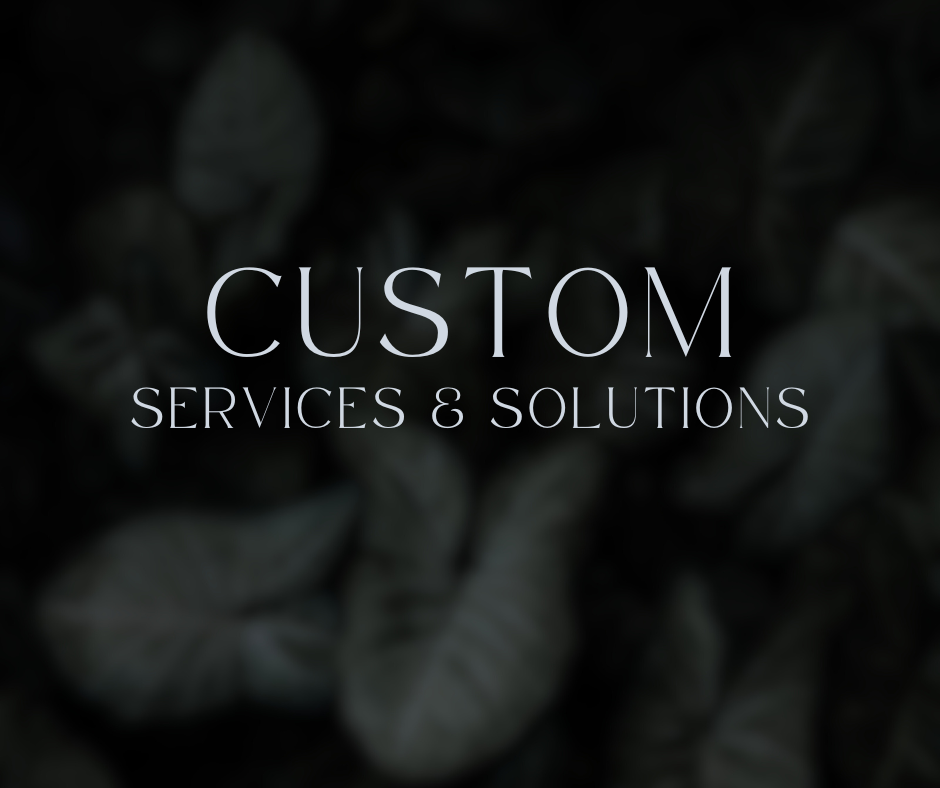 Custom Services & Solutions - KO Creative Agency LLC